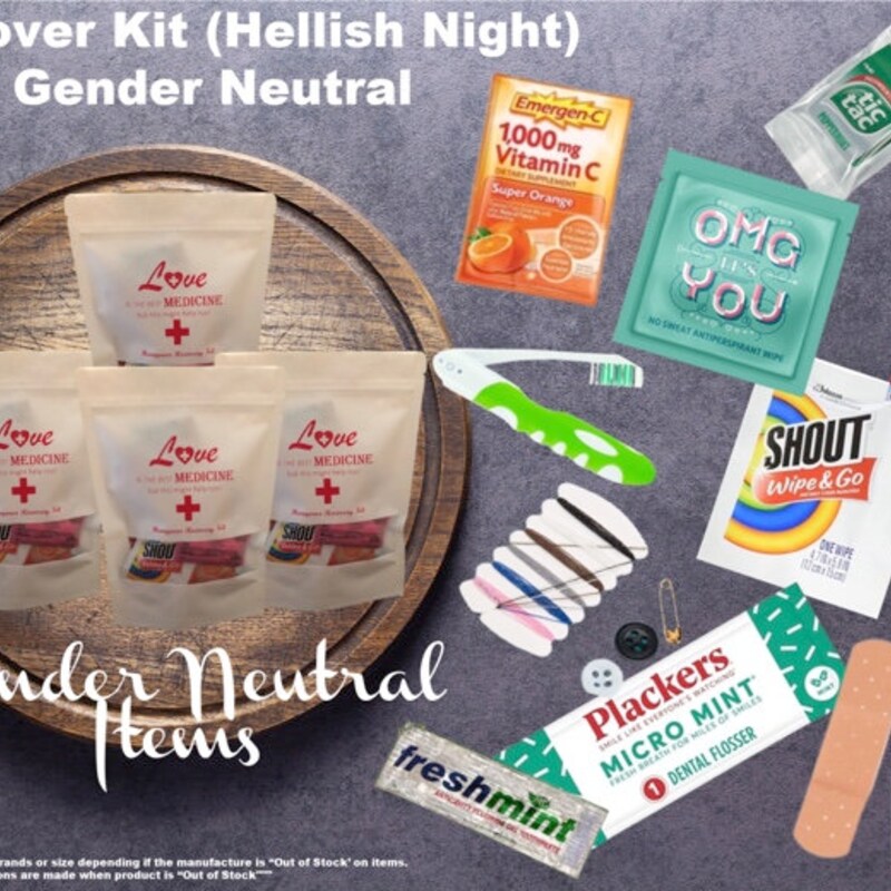 Wedding Recovery Kit - Etsy