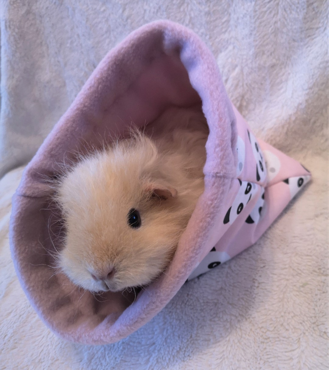 Guinea Pig Snuggle Sack Hedgehog Pouch Rat Sleeping Bag Fleece Cuddle ...