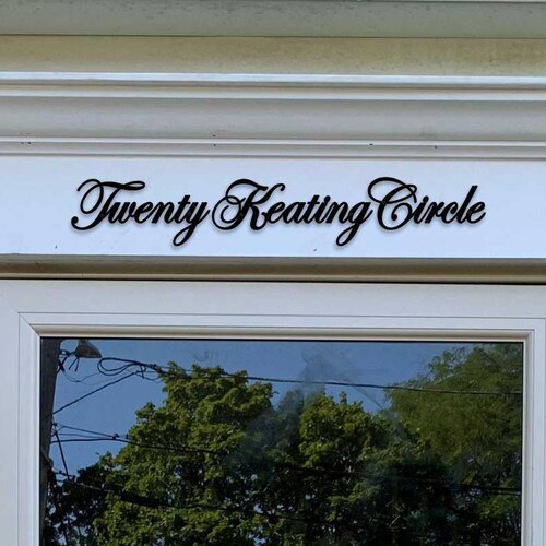 Script Address Sign script House Numbers Custom House - Etsy Australia