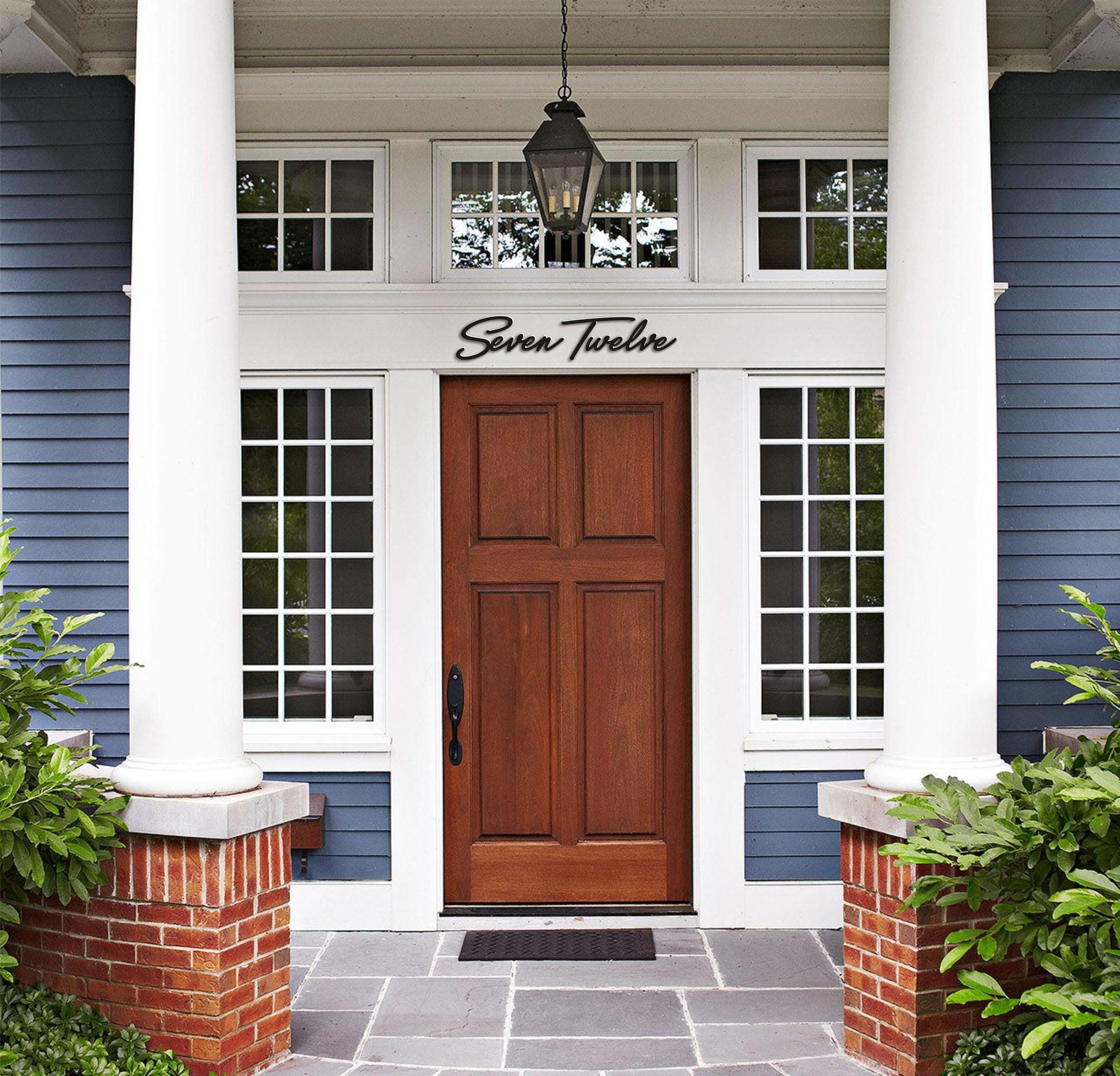 Script Address Sign ,script House Numbers, Custom House Numbers Sign ...