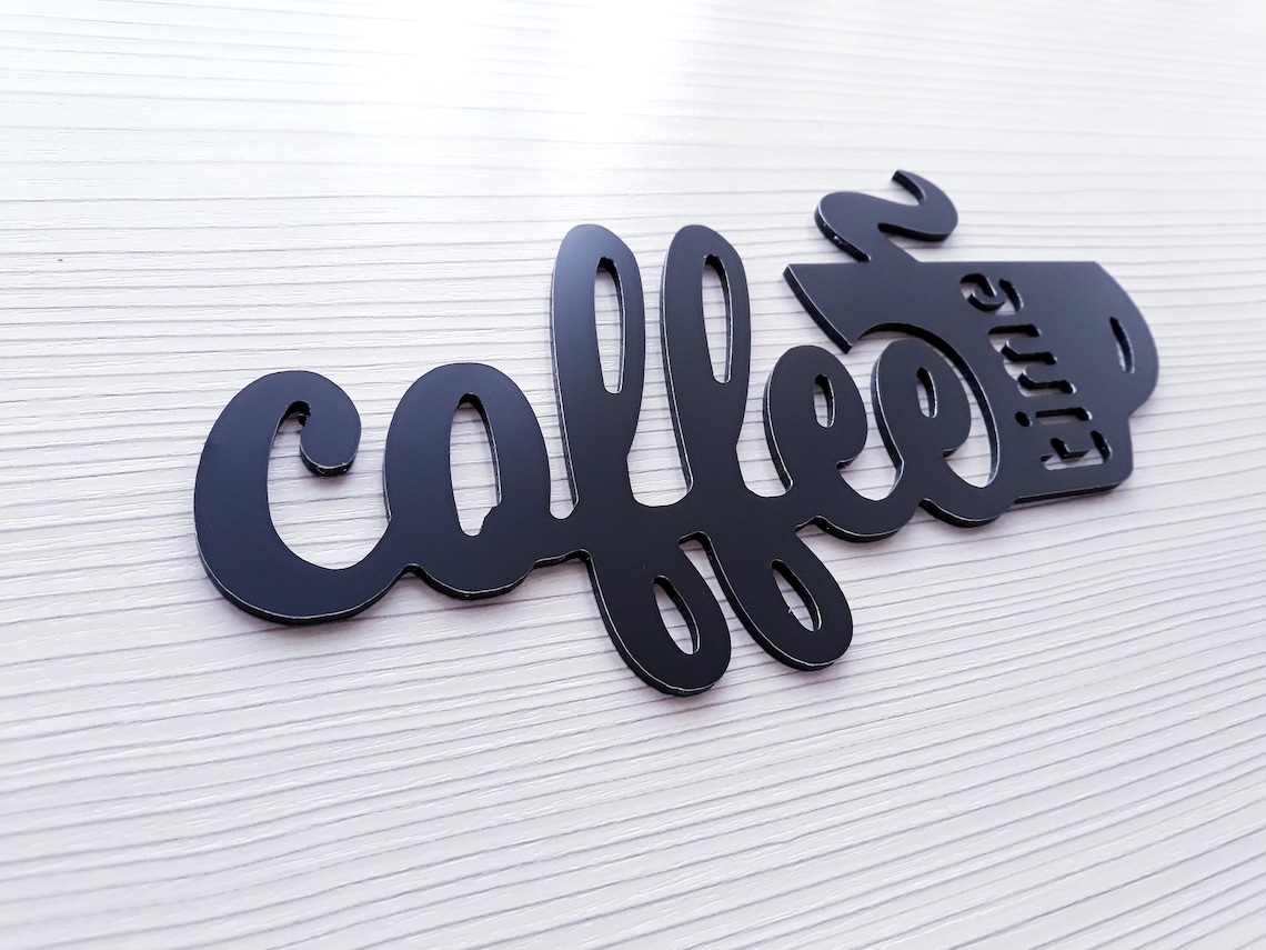 Coffee Time Sign for Kitchen Metalcoffee Sings House - Etsy