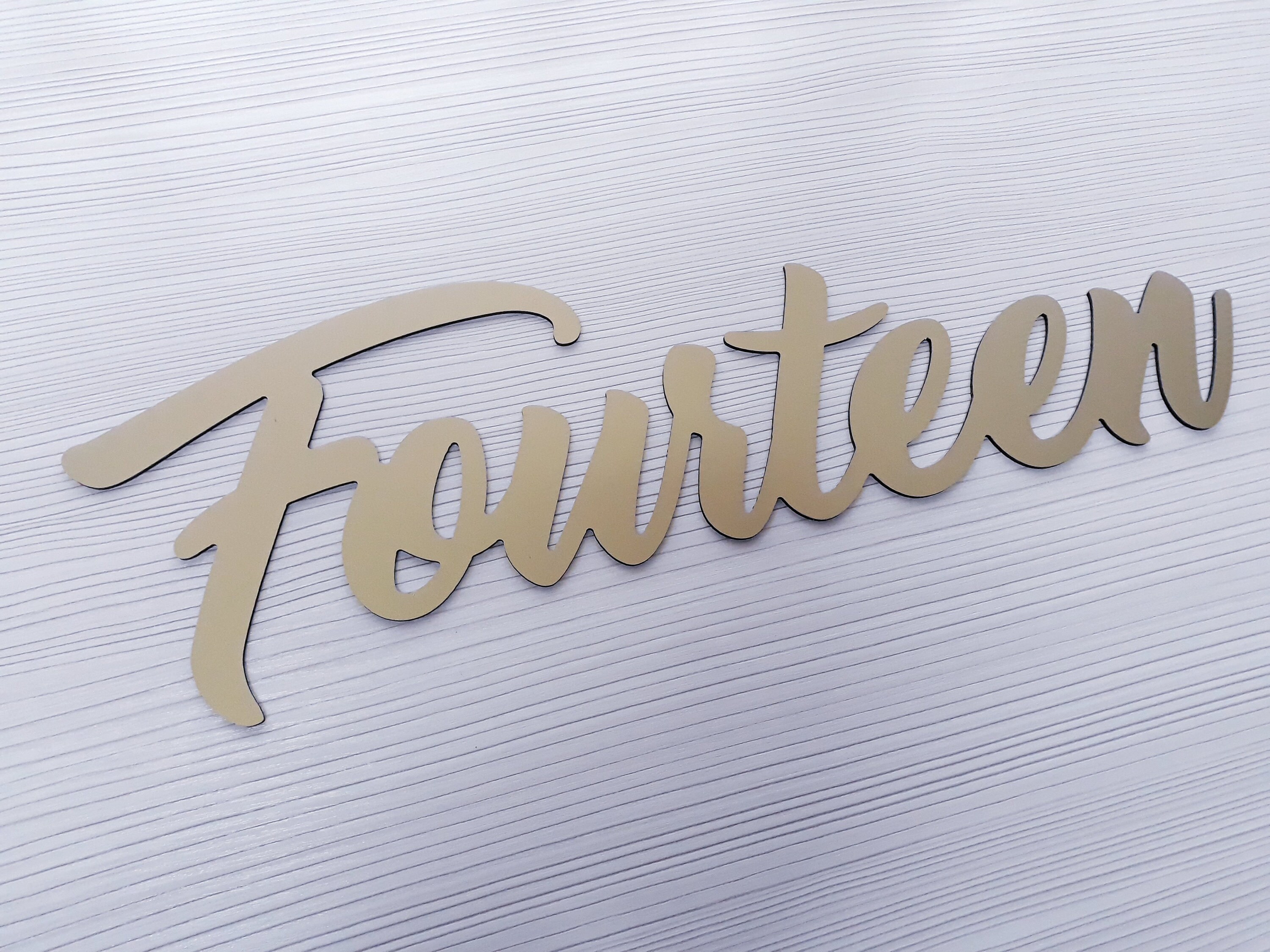 Script Address Sign Metal Custom House Numbers Sign Cursive - Etsy