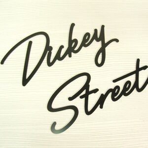 Script Address Sign ,script House Numbers, Custom House Numbers Sign ...