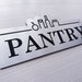 Pantry Sings,pantry Sing Metal House Decor, House Sign Pantry, Custom ...