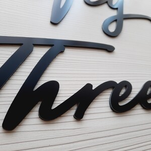 Script Address Sign script House Numbers Custom House | Etsy