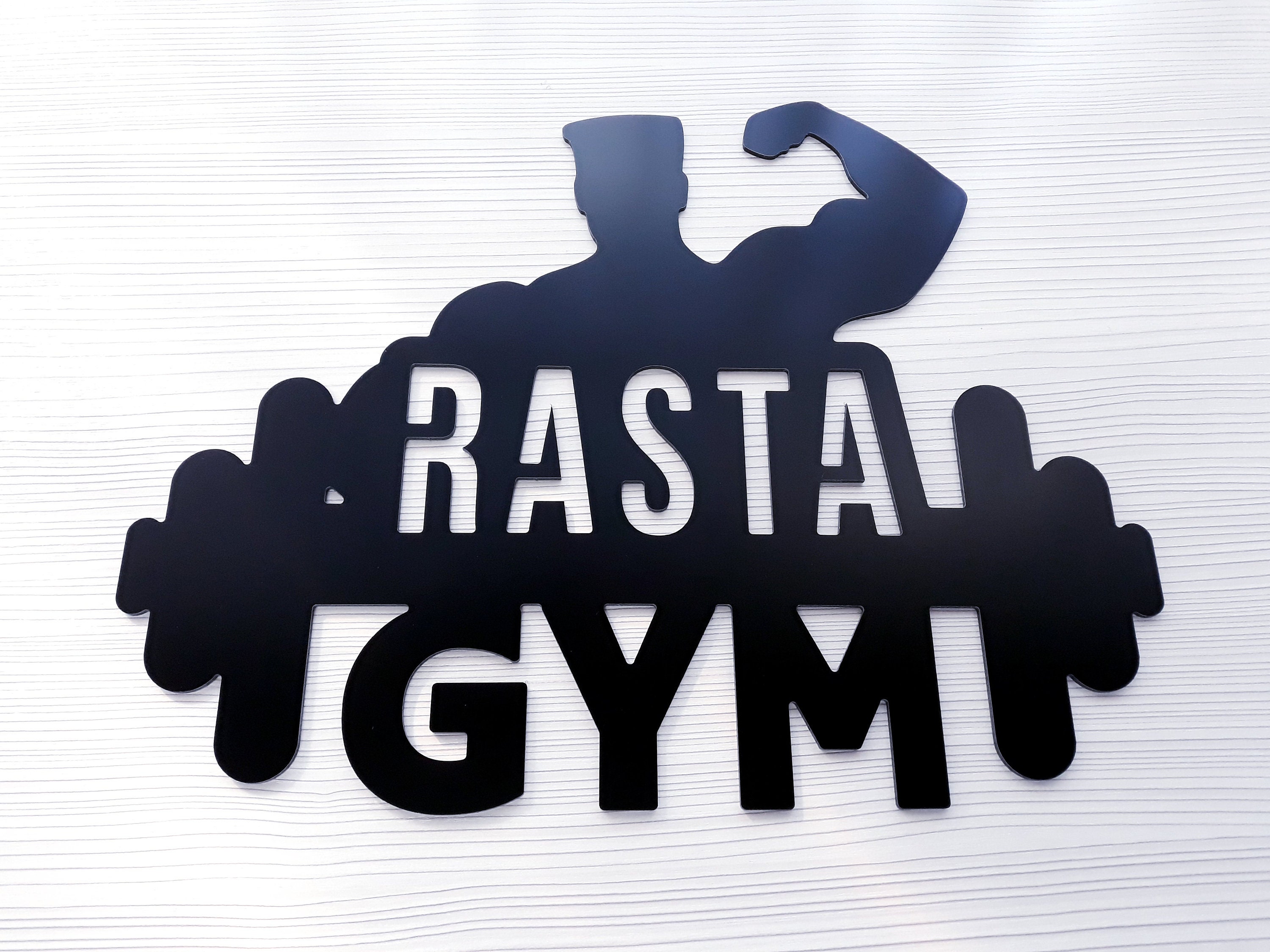Custom Gym Sign,personalized Home Gym Sign,custom Metal Gym Sign,home ...
