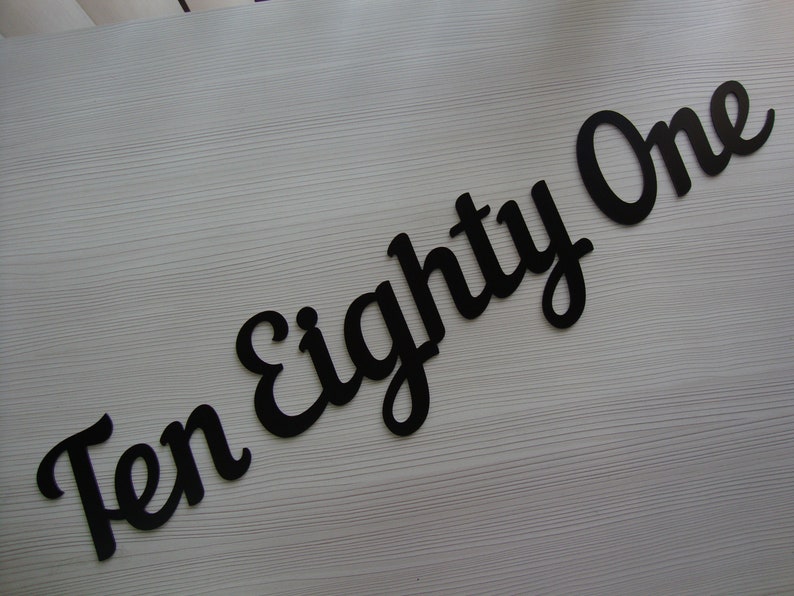 Script Address Sign - Etsy