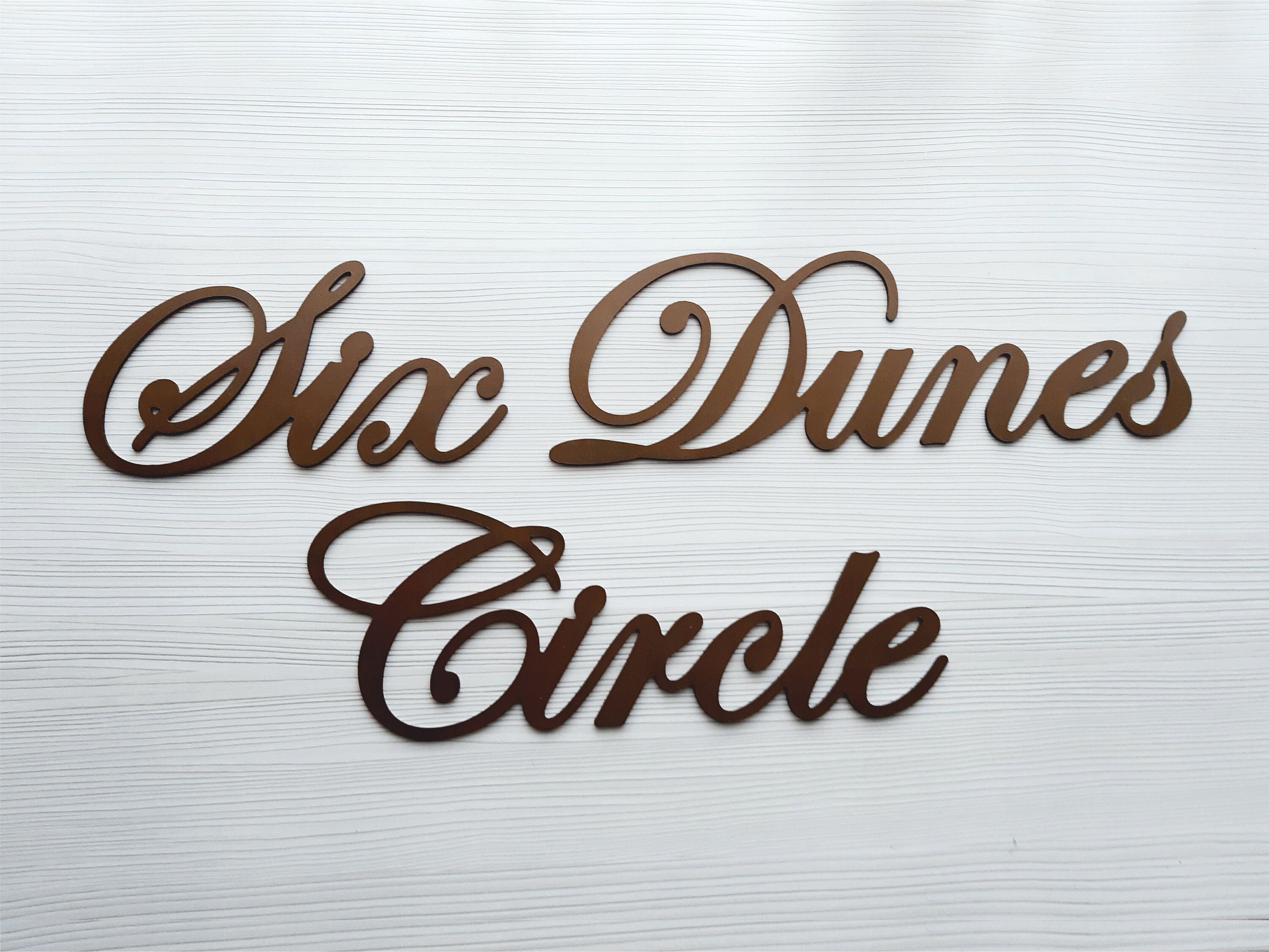 Script Address Sign script House Numbers Custom House | Etsy