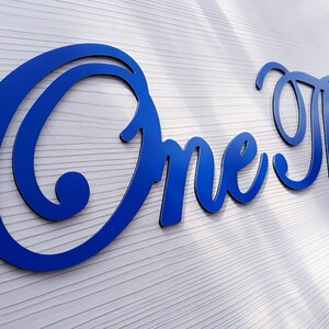 Script Address Sign Metal,script House Numbers,custom House Numbers ...