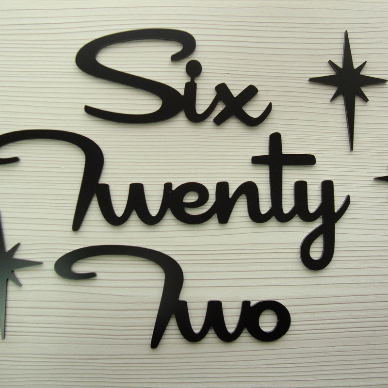 Vintage Mcm House Numbers - Etsy