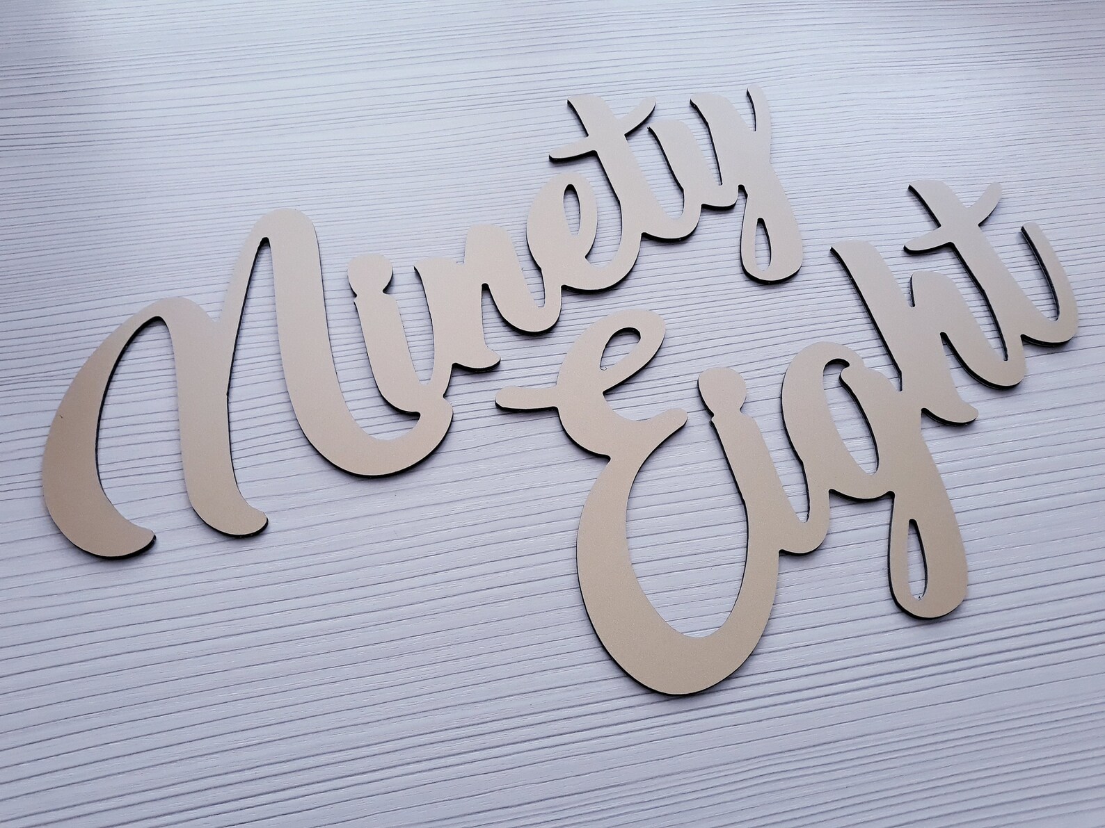 Script Address Sign Metal Custom House Numbers Sign Cursive - Etsy