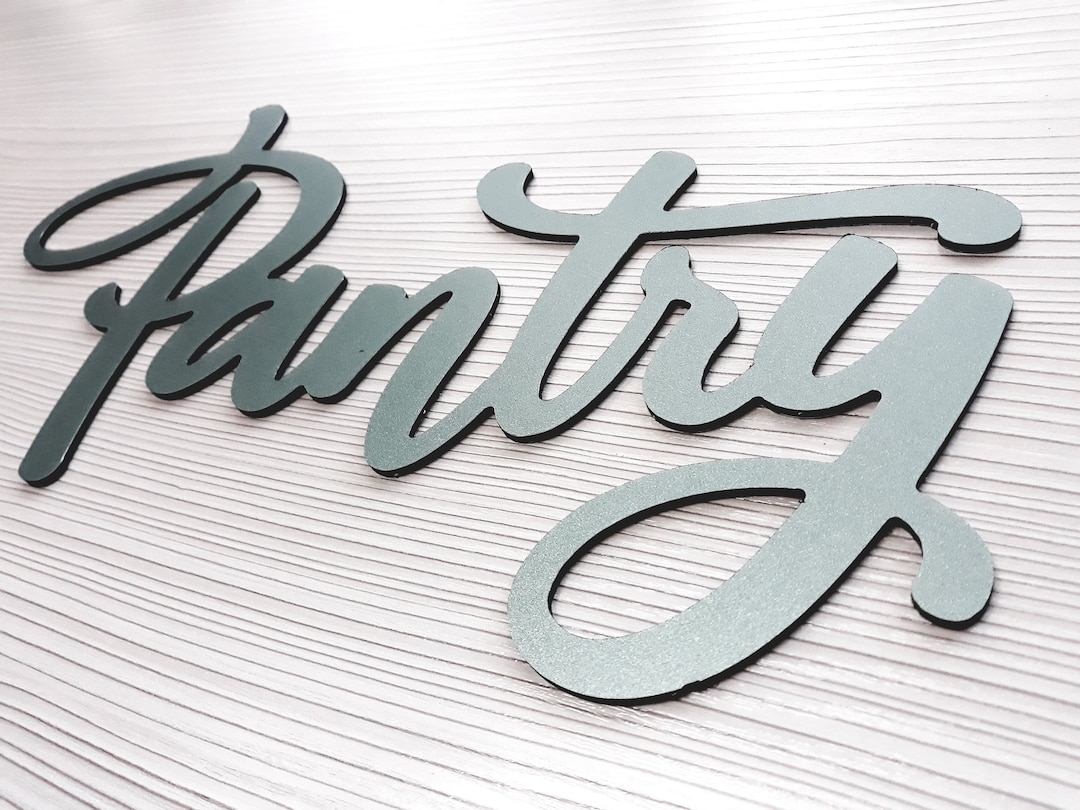 Pantry Sings,pantry Sing Metal House Decor, House Sign Pantry, Custom ...