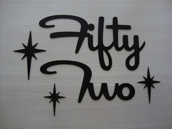 Midcentury Modern Address Sign Aluminum Composite Starbursts | Etsy