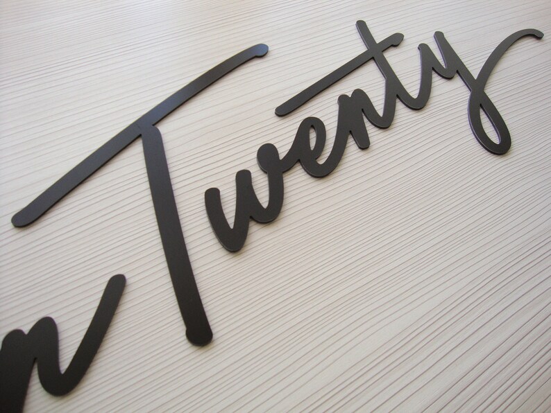 Script Address Sign Script House Numberscustom House Numbers - Etsy