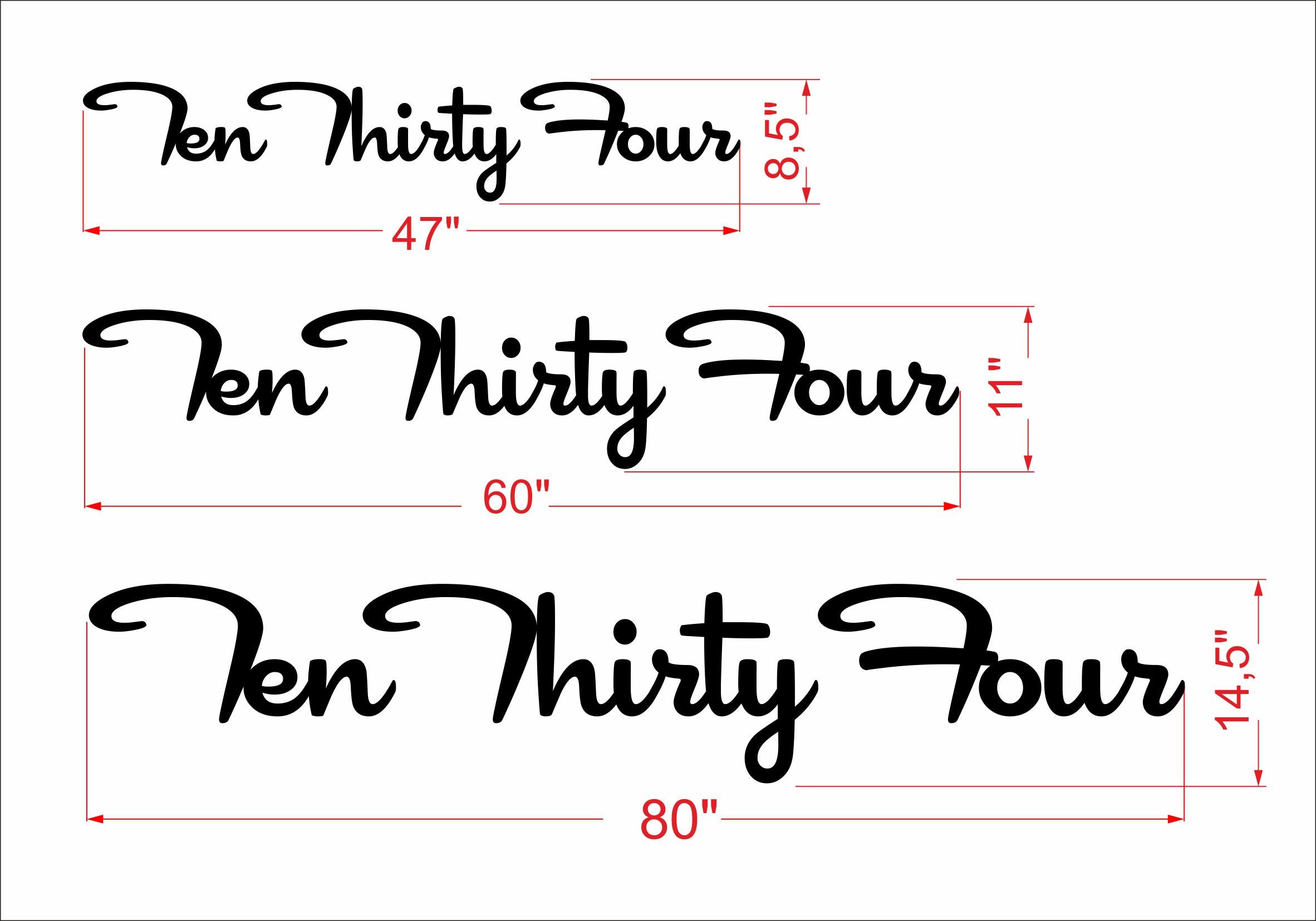 Script Address Sign Metalscript House Numberscustom House - Etsy UK