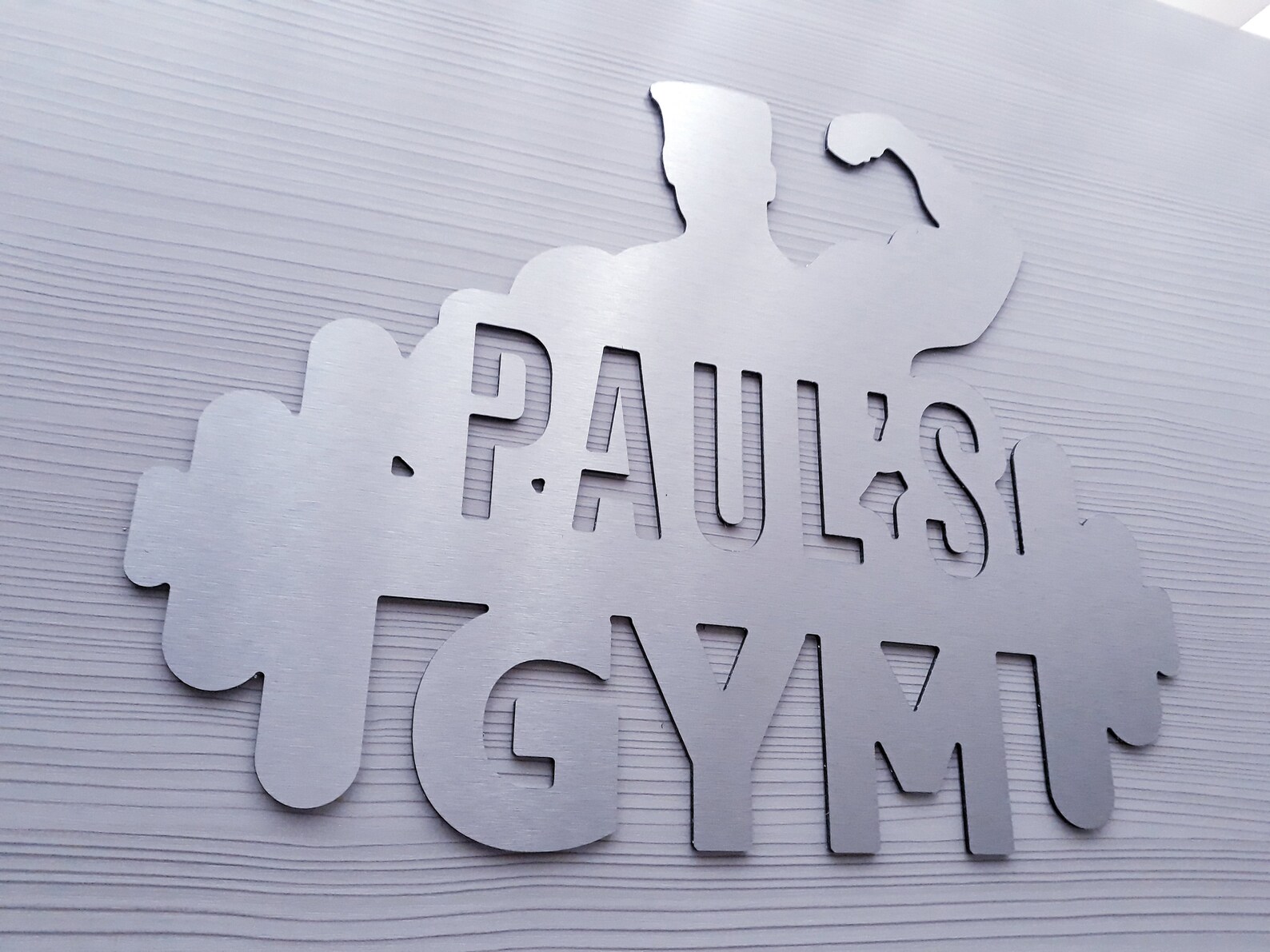 Custom Gym Signpersonalized Home Gym Signcustom Metal Gym - Etsy