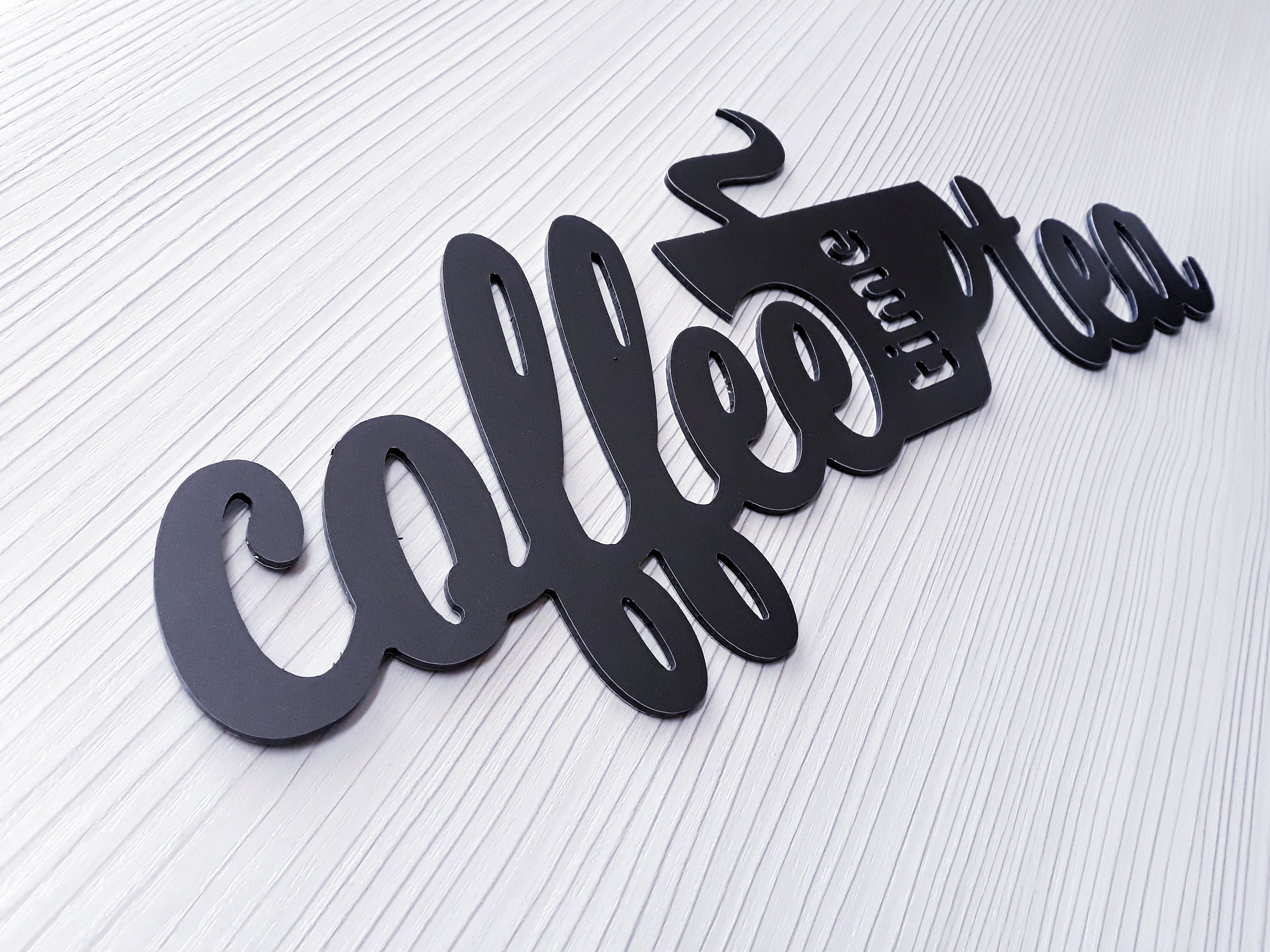 Coffee Time Tea Sign for Kitchen Metalcoffee Sings House - Etsy