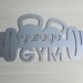 Garage Gym Sign Garage Gym Sign Garage Metal Gym Sign Home - Etsy