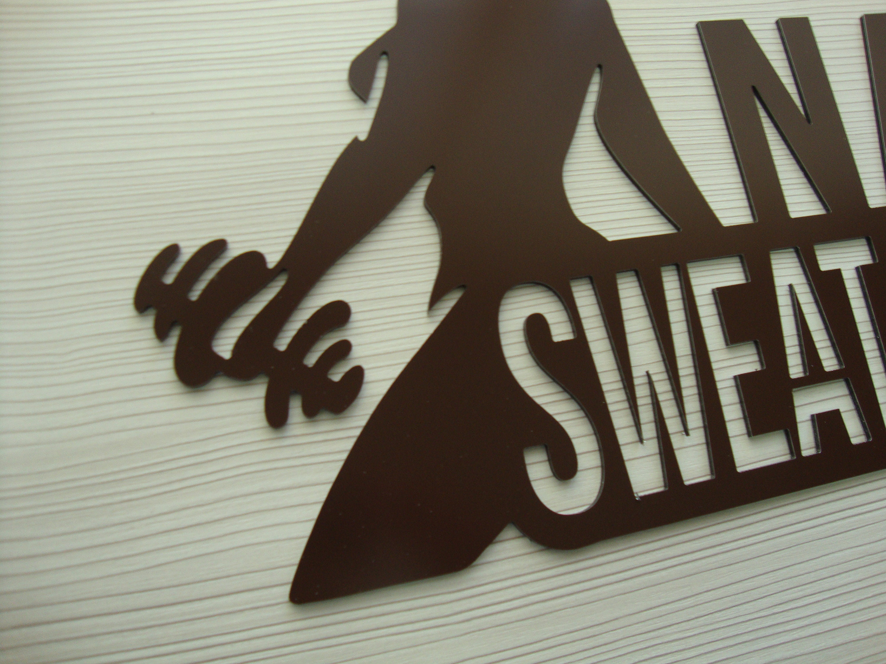 Sweat Shed, Custom Sweat Shed, Gym Sign Girl Woman ,personalized Sweat ...