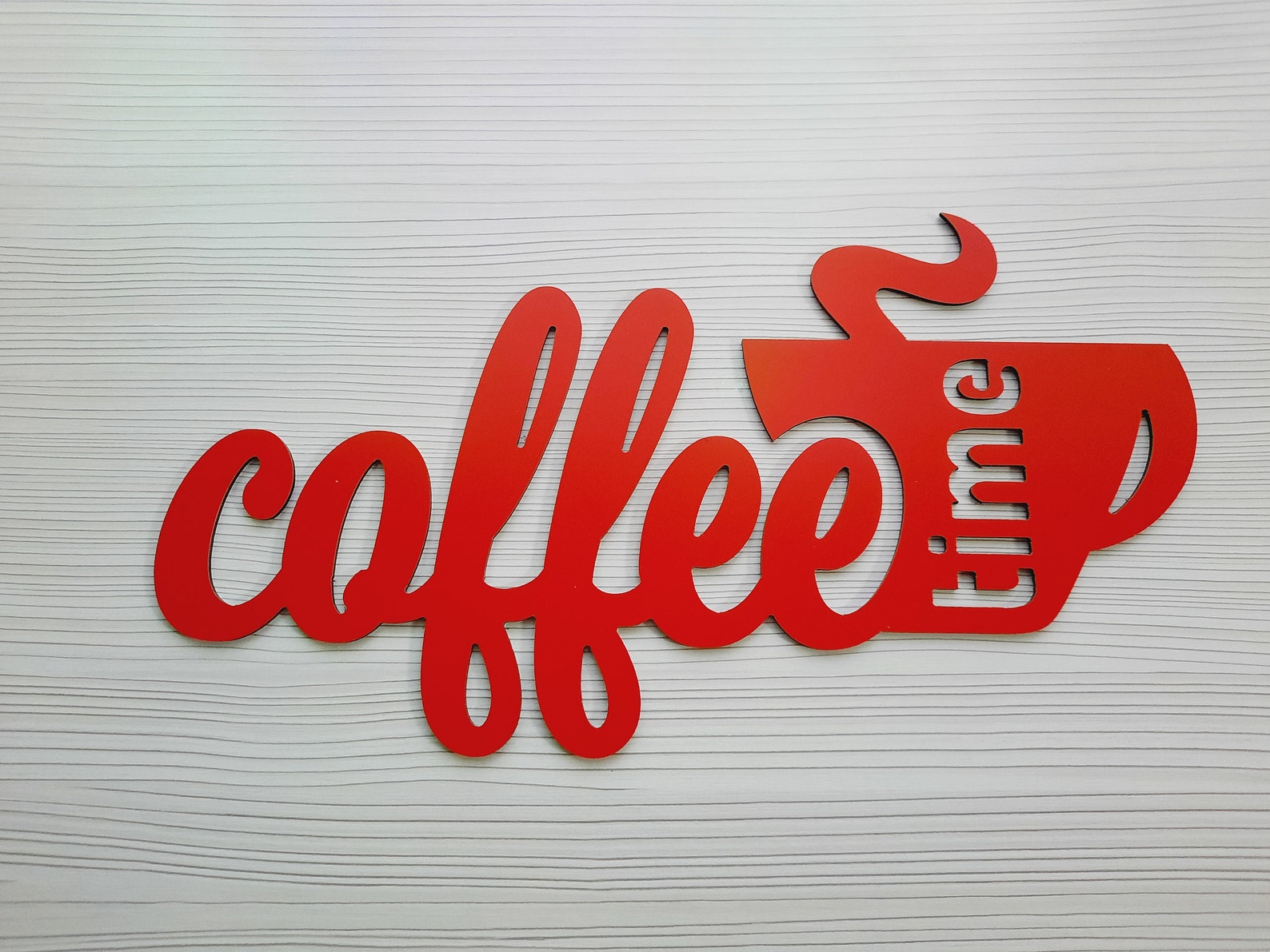 Coffee Time Sign for Kitchen Metalcoffee Sings House | Etsy