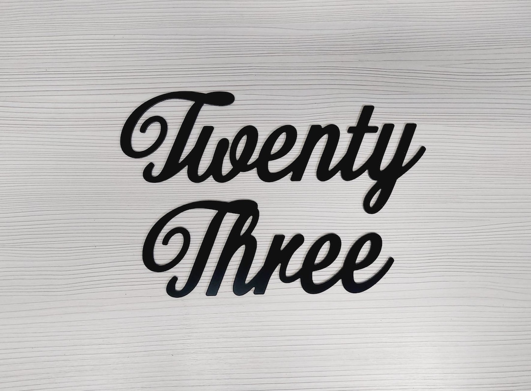 Script Address Signs ,script House Numbers, Custom House Numbers Sign ...