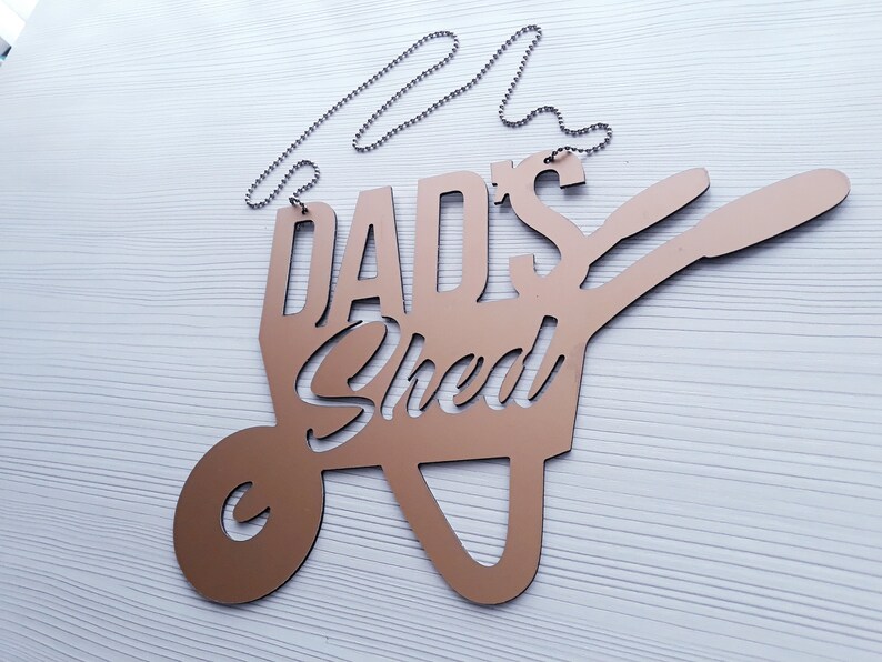 Metal Dad Signs Dad's Shedfathers Day Gift Dad's | Etsy