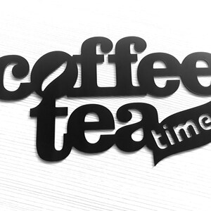 Coffee Time Tea Sign for Kitchen Metal,beautiful Gift for Home ...