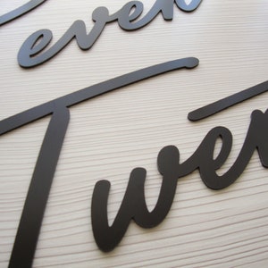 Script Address Sign, Script House Numbers,custom House Numbers Sign ...