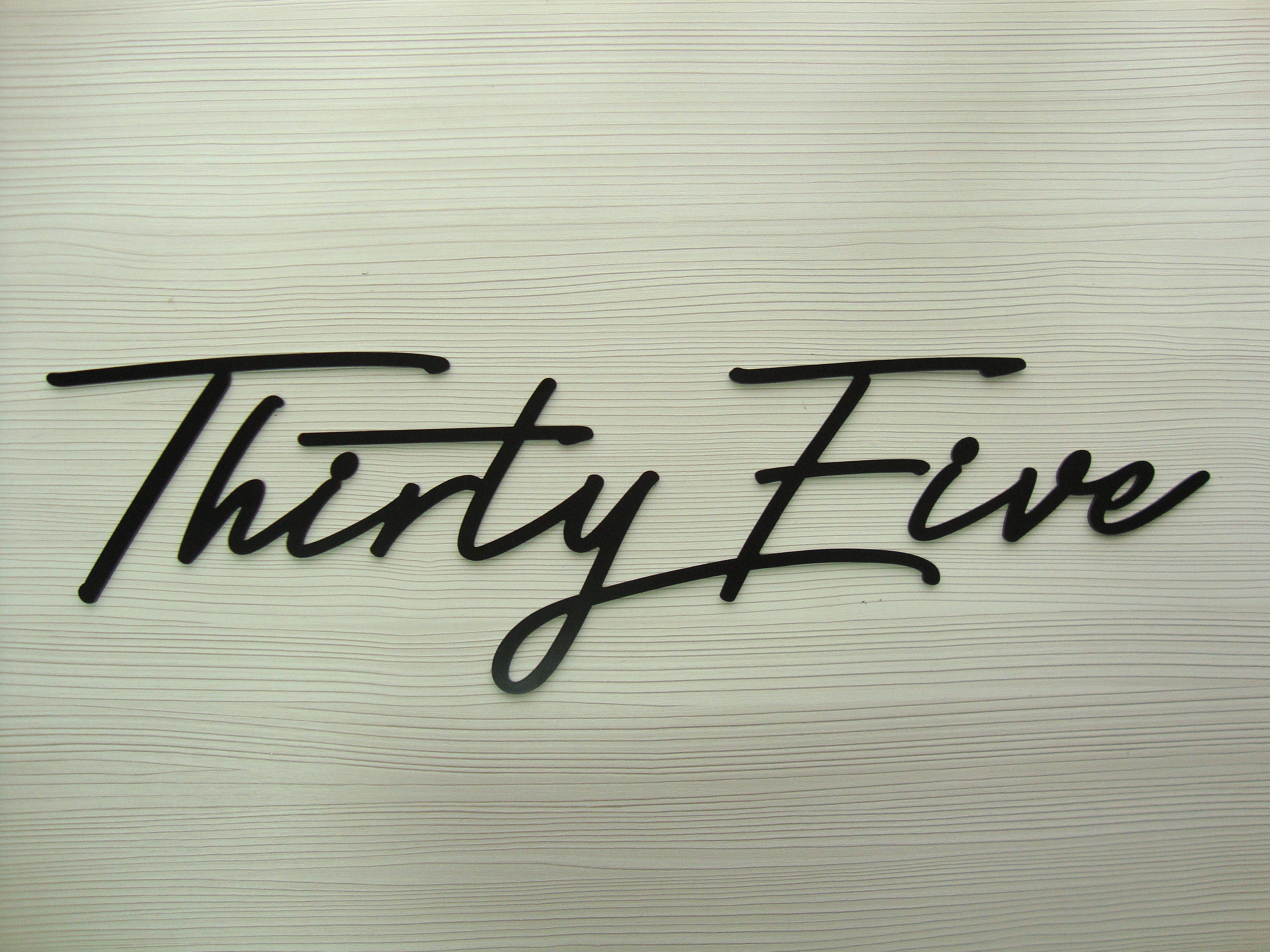 Script Address Sign ,script House Numbers, Custom House Numbers Sign ...