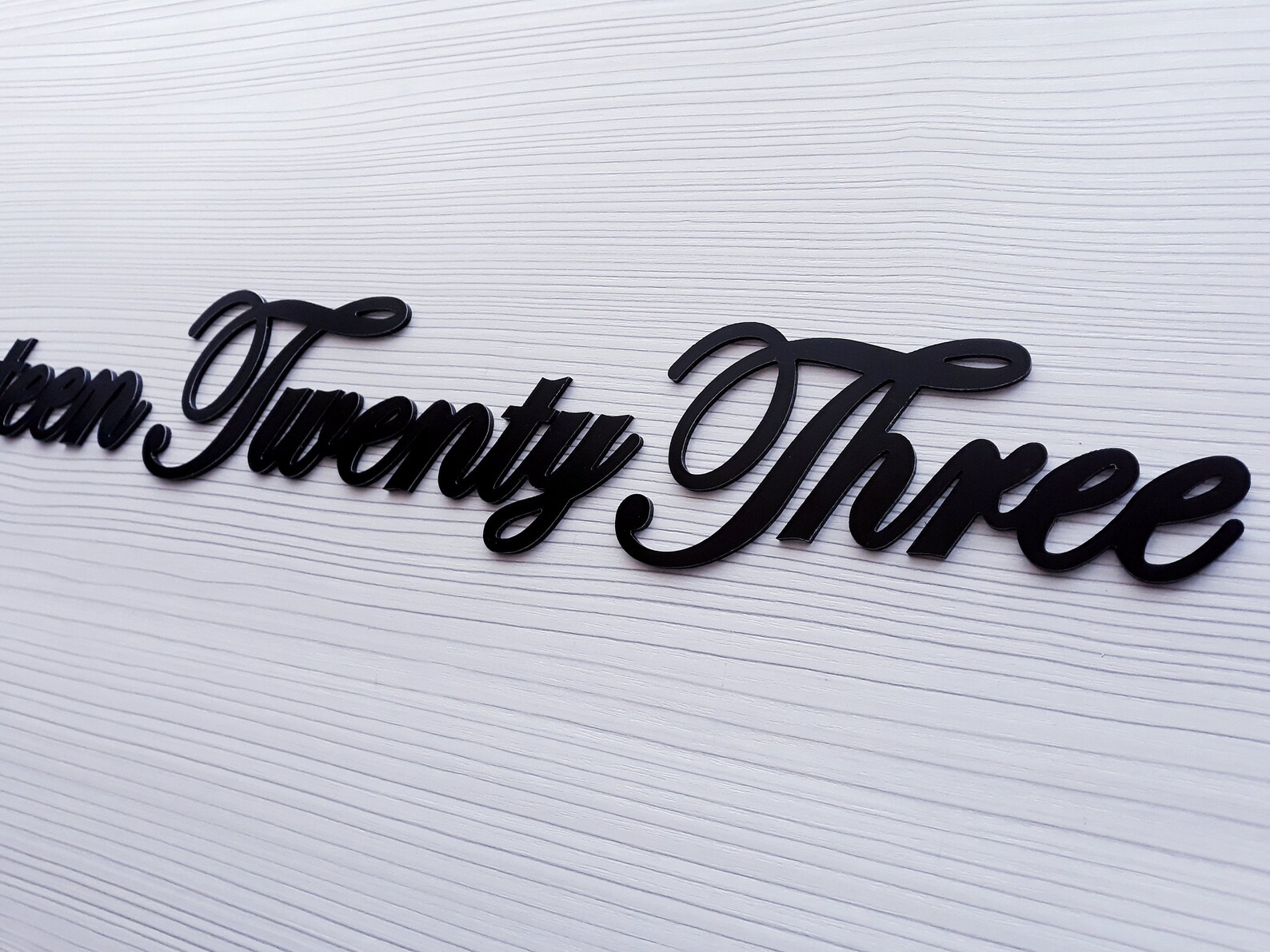 Script Address Sign Metalscript House Numberscustom House - Etsy