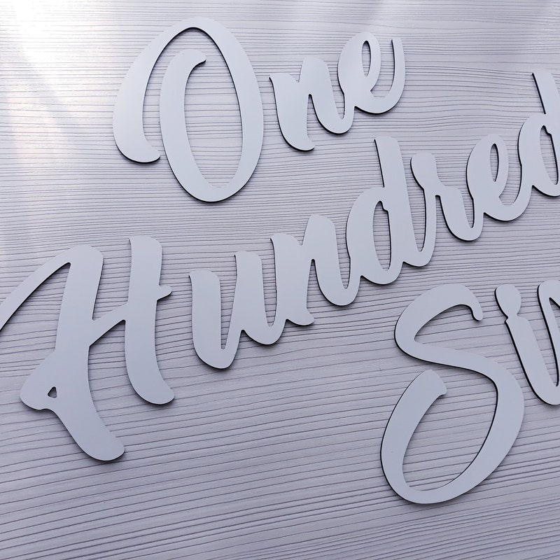 Cursive House Numbers - Etsy