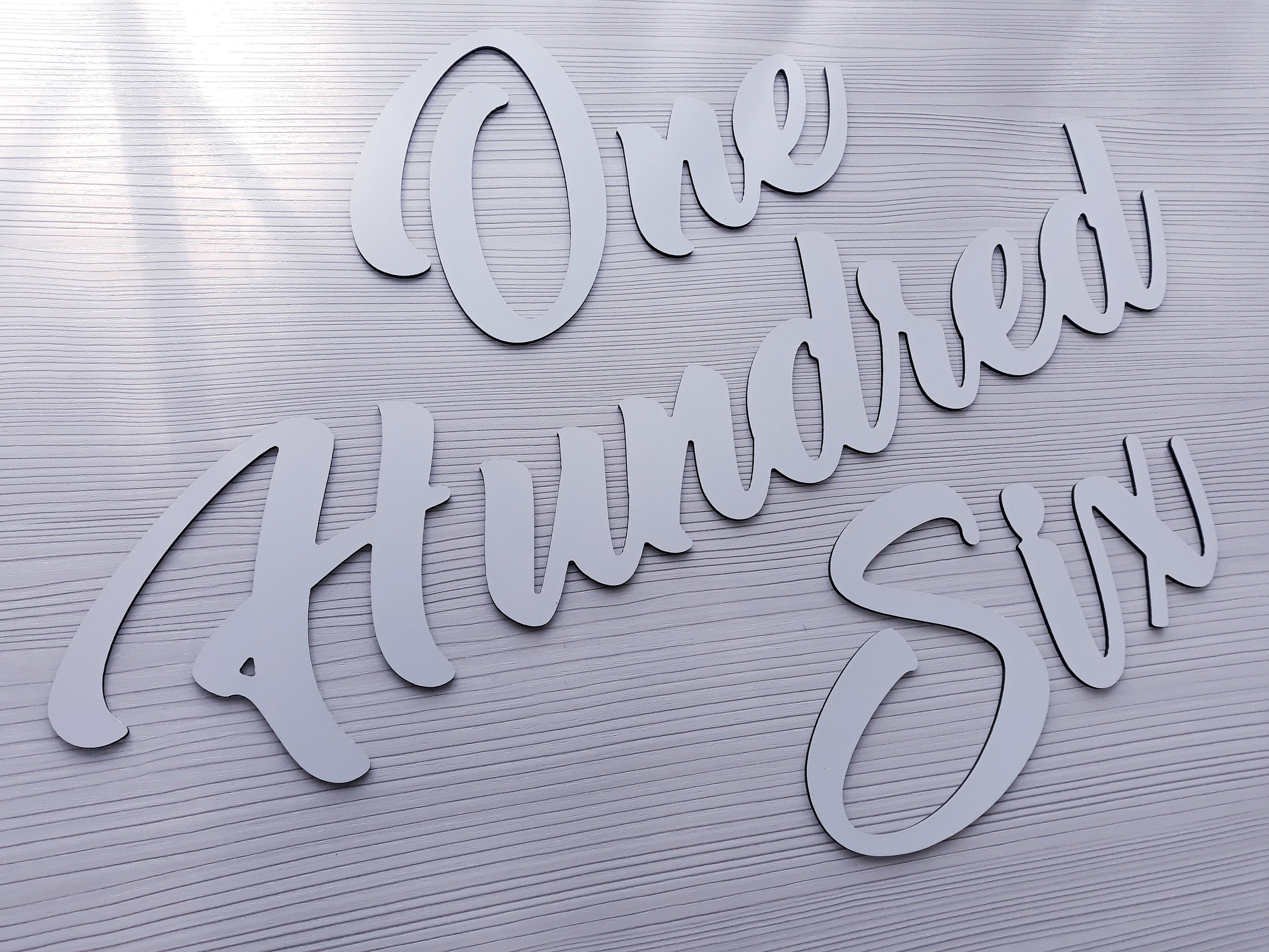 Script Address Sign Metal Custom House Numbers Sign Cursive | Etsy