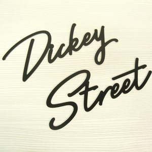 Script Address Sign ,script House Numbers, Custom House Numbers Sign ...