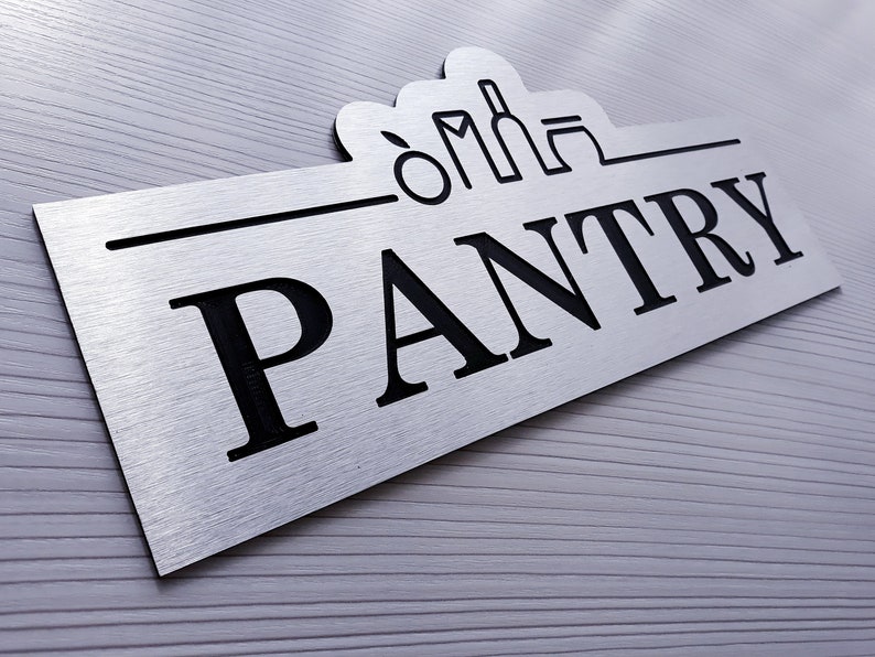 Pantry Sings,pantry Sing Metal House Decor, House Sign Pantry, Custom ...