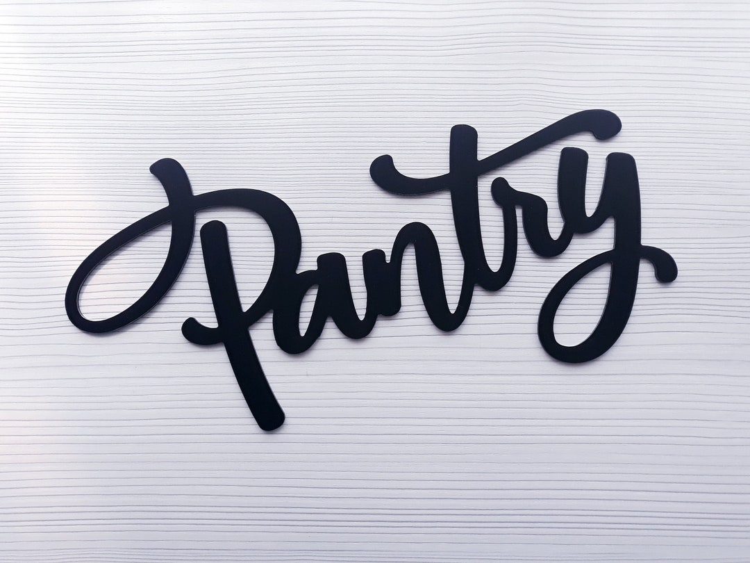 Pantry Sings,pantry Sing Metal House Decor, House Sign Pantry, Custom ...