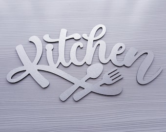 Metal Kitchen Sign - Etsy