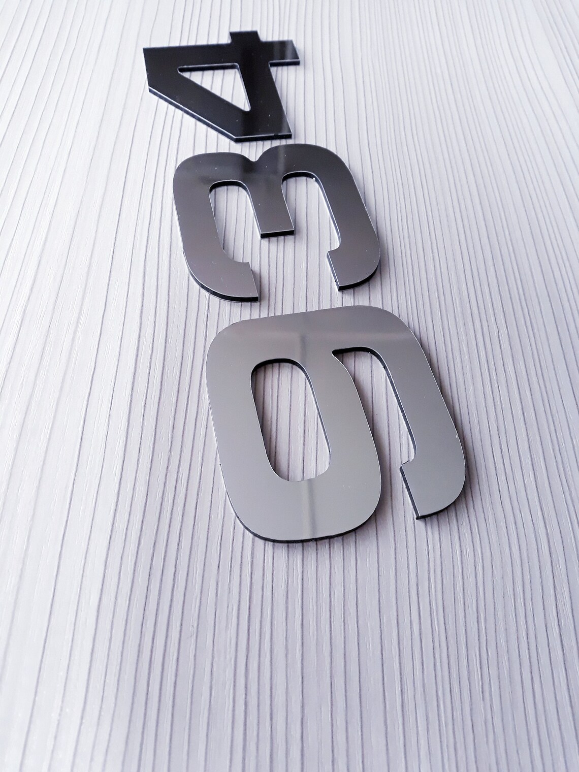 Metal House Numbers House Number Sign Metal Aluminum - Etsy