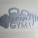 Garage Gym Sign Garage Gym Sign Garage Metal Gym Sign Home - Etsy