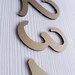 Metal House Numbers Script House Number Sign Metal Aluminum - Etsy