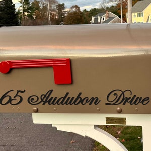 Mailbox Address Sings , Mailbox Script Address Sign ,script House ...