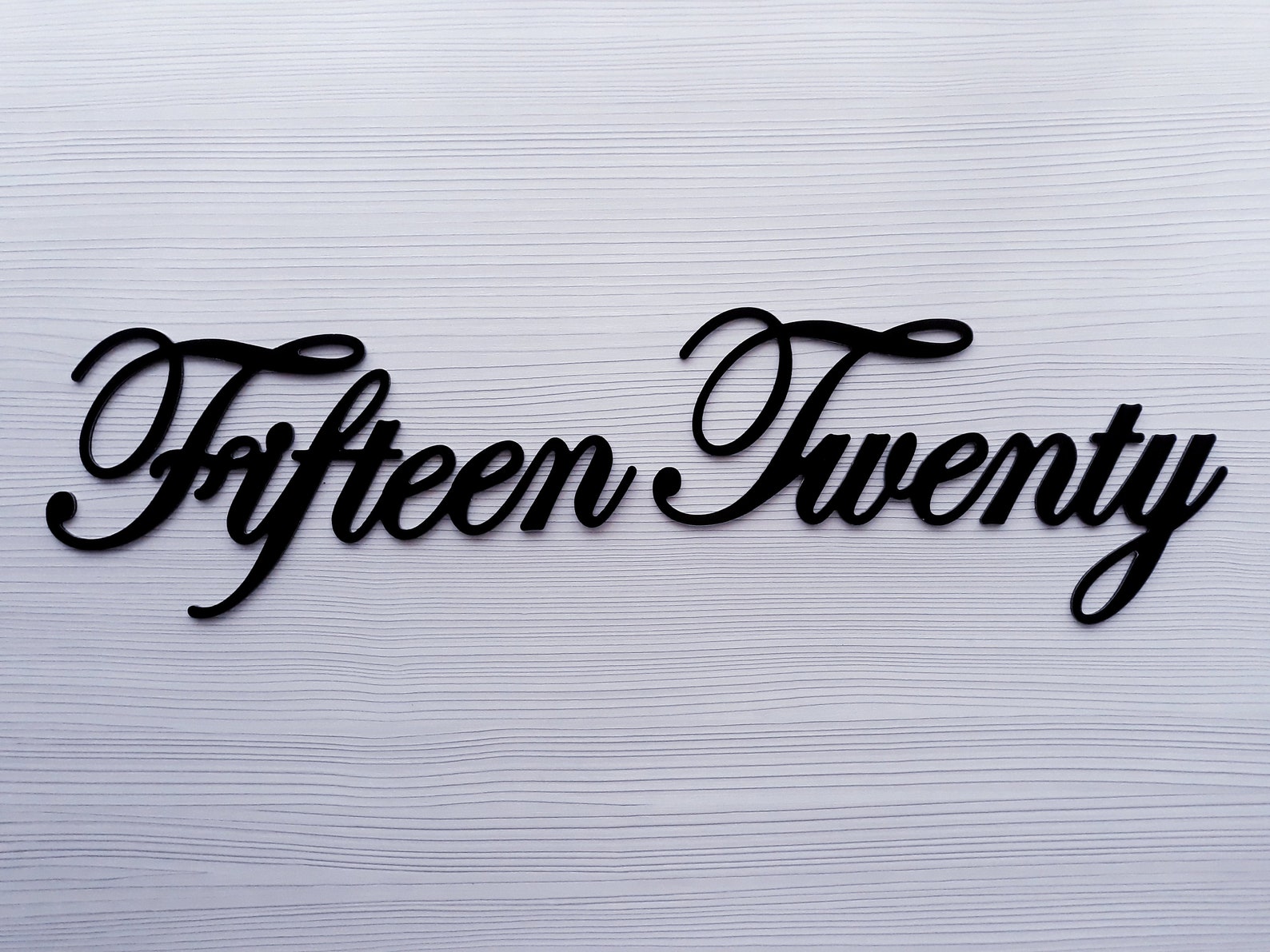 Script Address Sign Metalscript House Numberscustom House | Etsy