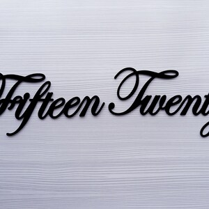 Script Address Sign Metal,script House Numbers,custom House Numbers ...