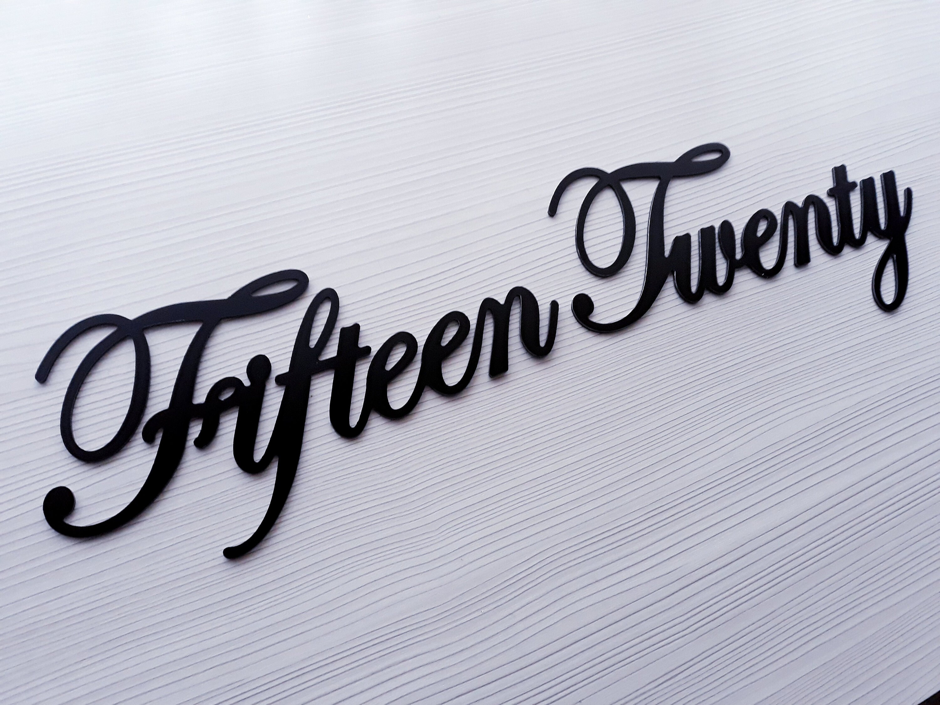 Script Address Sign Metalgarage Address Scriptscript House - Etsy