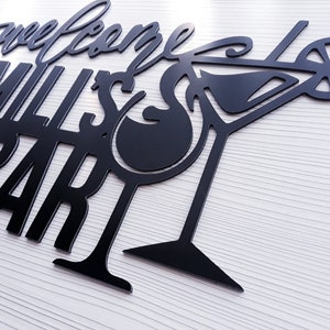 Custom Name Bar Sign Metal,name Bar Sings House Decor,wall Hangings ...