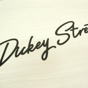 Script Address Sign ,script House Numbers, Custom House Numbers Sign ...