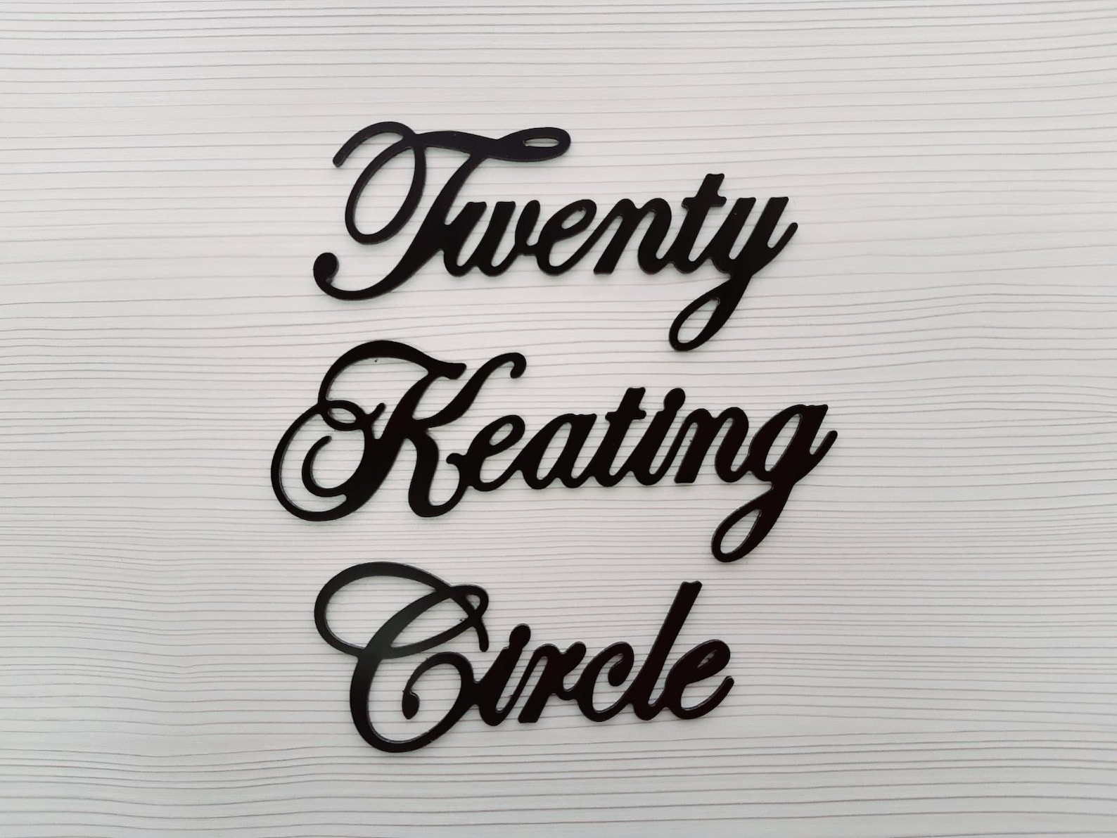 Script Address Sign Metal,script House Numbers,custom House Numbers ...