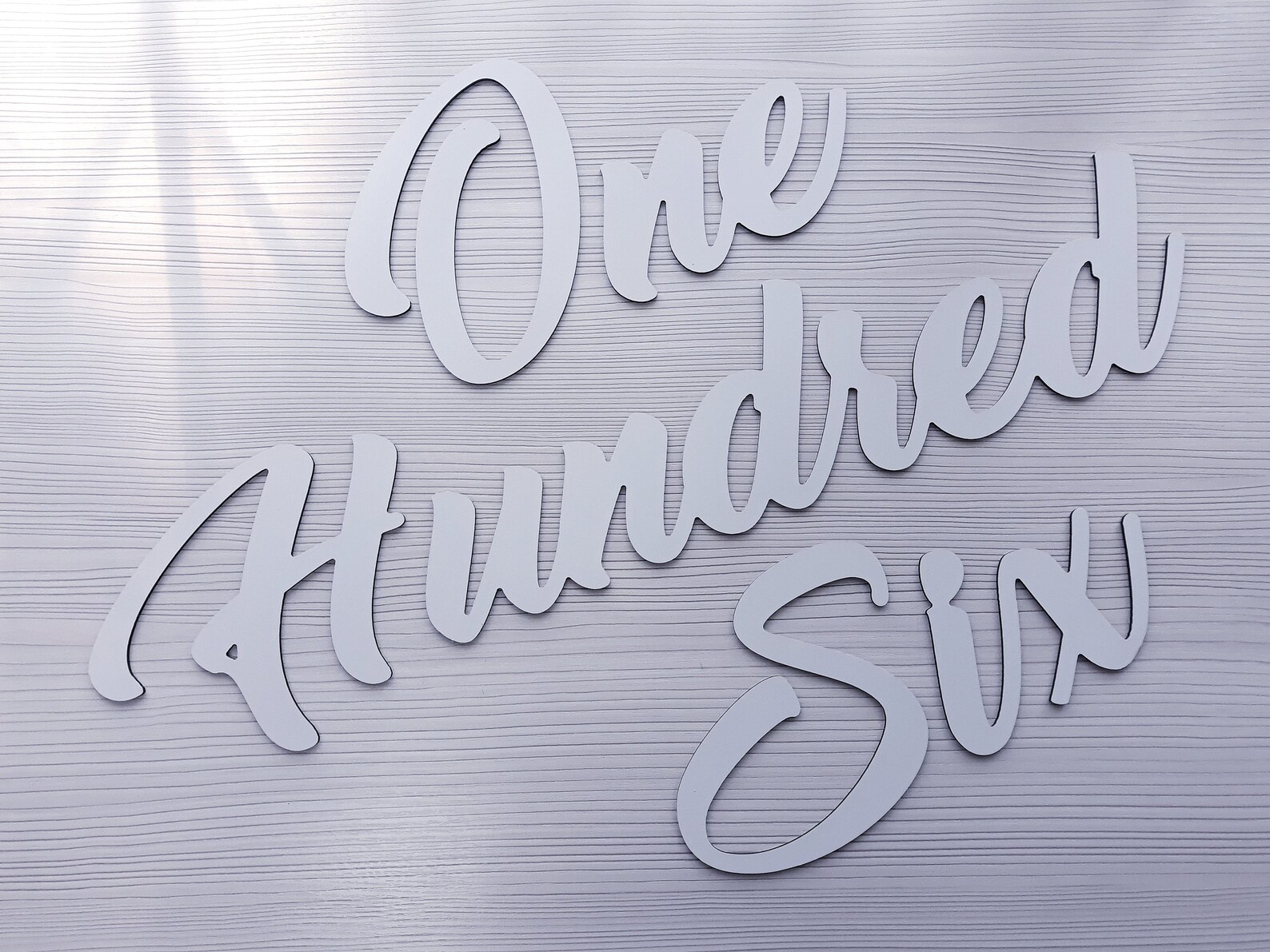 Script Address Sign Metal Custom House Numbers Sign Cursive | Etsy