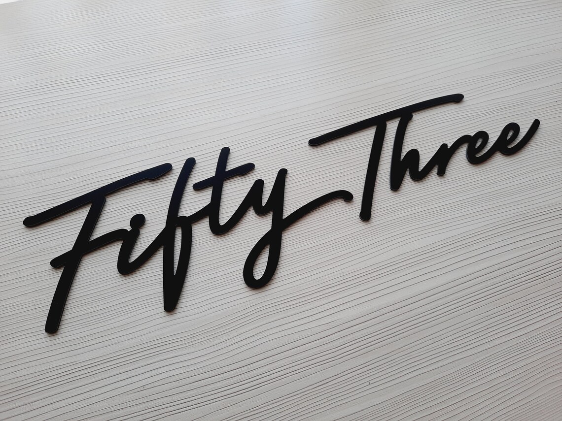 Script Address Sign script House Numbers Custom House - Etsy