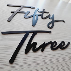 Script Address Sign script House Numbers Custom House | Etsy