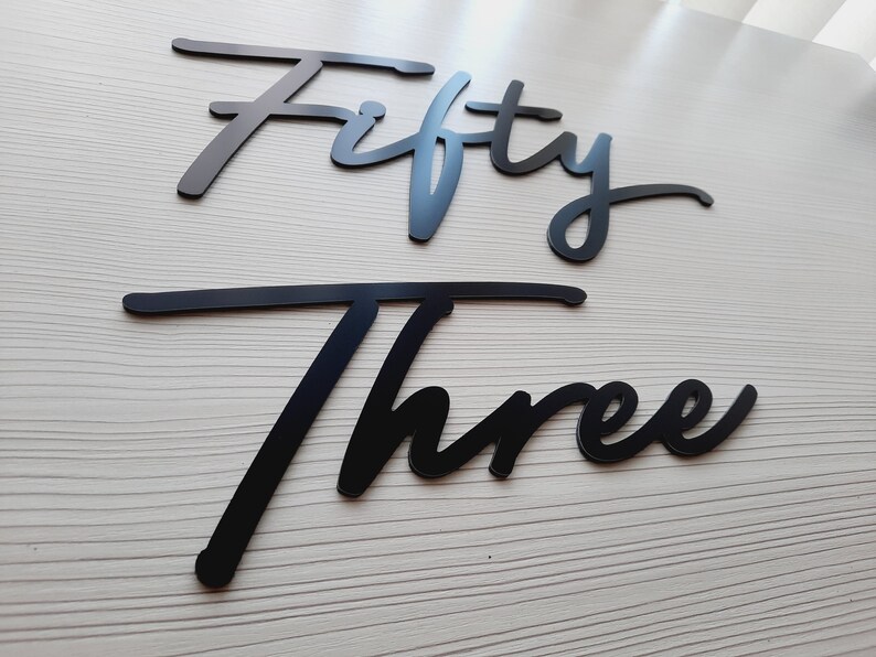 Script Address Sign script House Numbers Custom House - Etsy